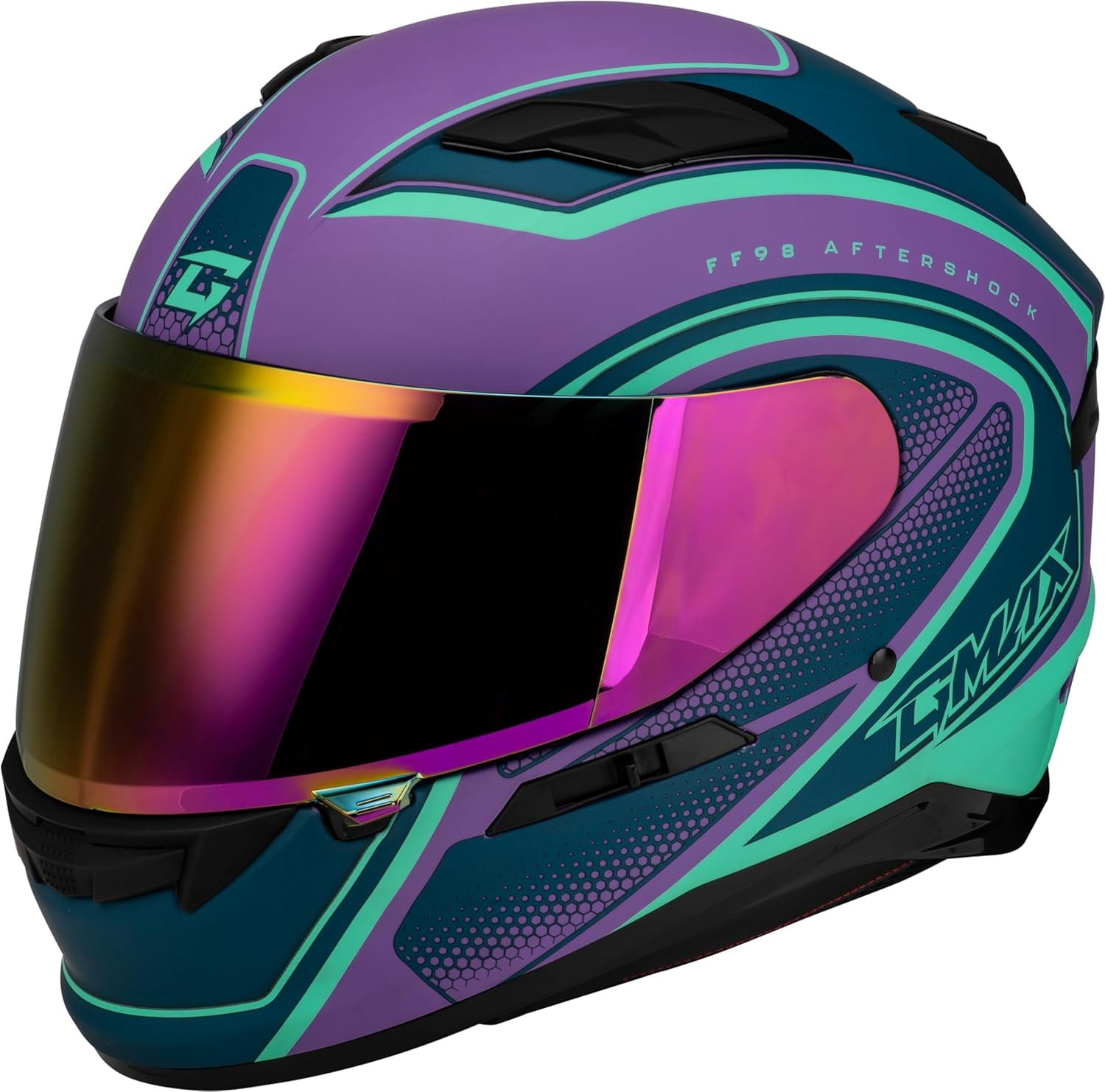 GMAX FF-98 Aftershock Full-Face Helmet - Walmart.com