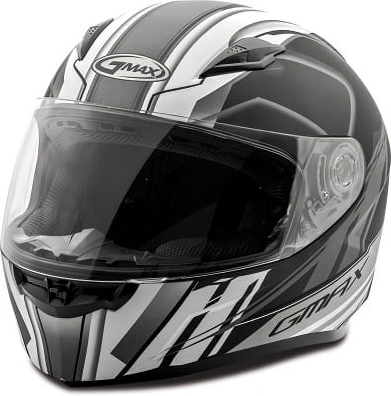 GMAX FF49 Rogue Street Helmet Matte Black/White 3XL G7493439 F.TC-15 ...