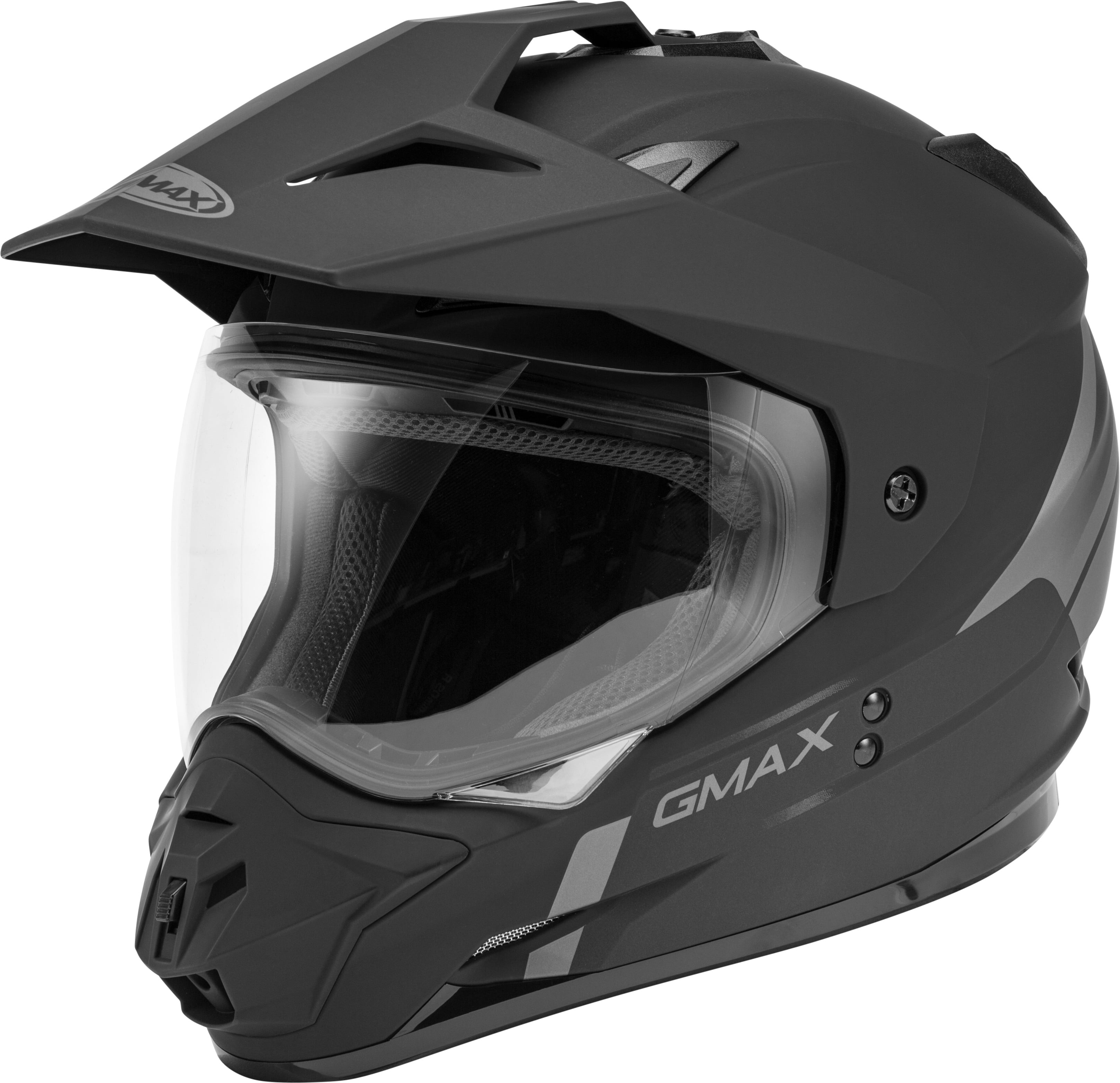GMAX GM-11 Helmet - Scud - Black/Grey - MD - Walmart.com
