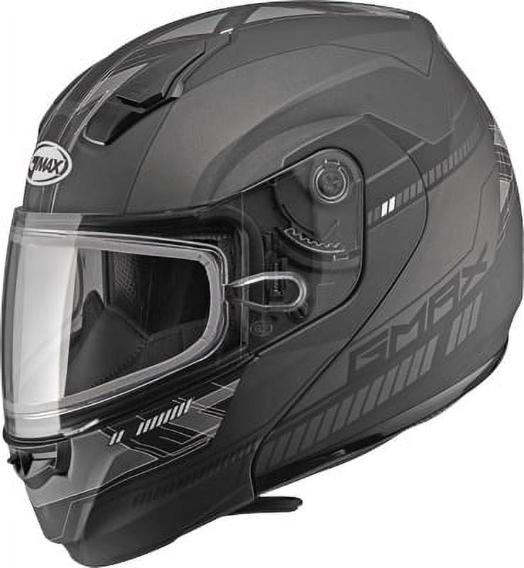 GMAX MD04 Multi Color Modular Snow Helmet Flat Dark Silver Sm G2041454 ...