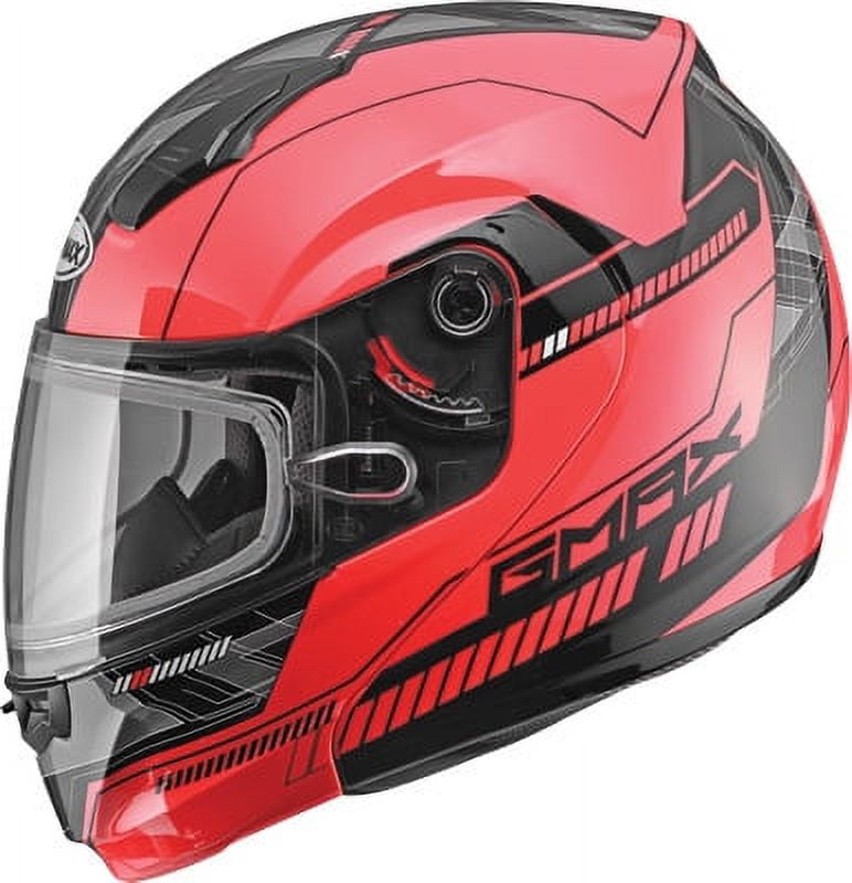 GMAX MD04 Multi Color Modular Snow Helmet Red/Black Md G2041205 TC-1 ...