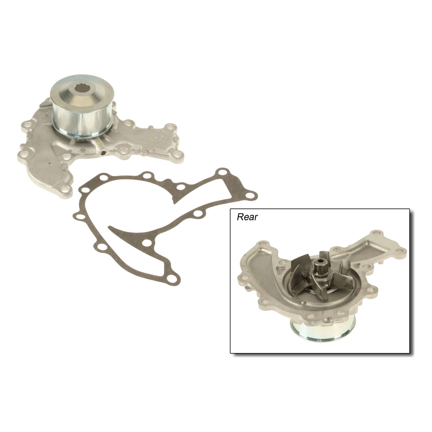 GMB 100% New Water Pump Fits select: 1993-1997 ISUZU RODEO, 1992-1997 ...