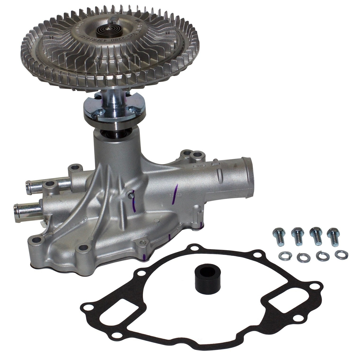 GMB 125-0001 Engine Water Pump with Fan Clutch Fits select: 1987-1996 ...