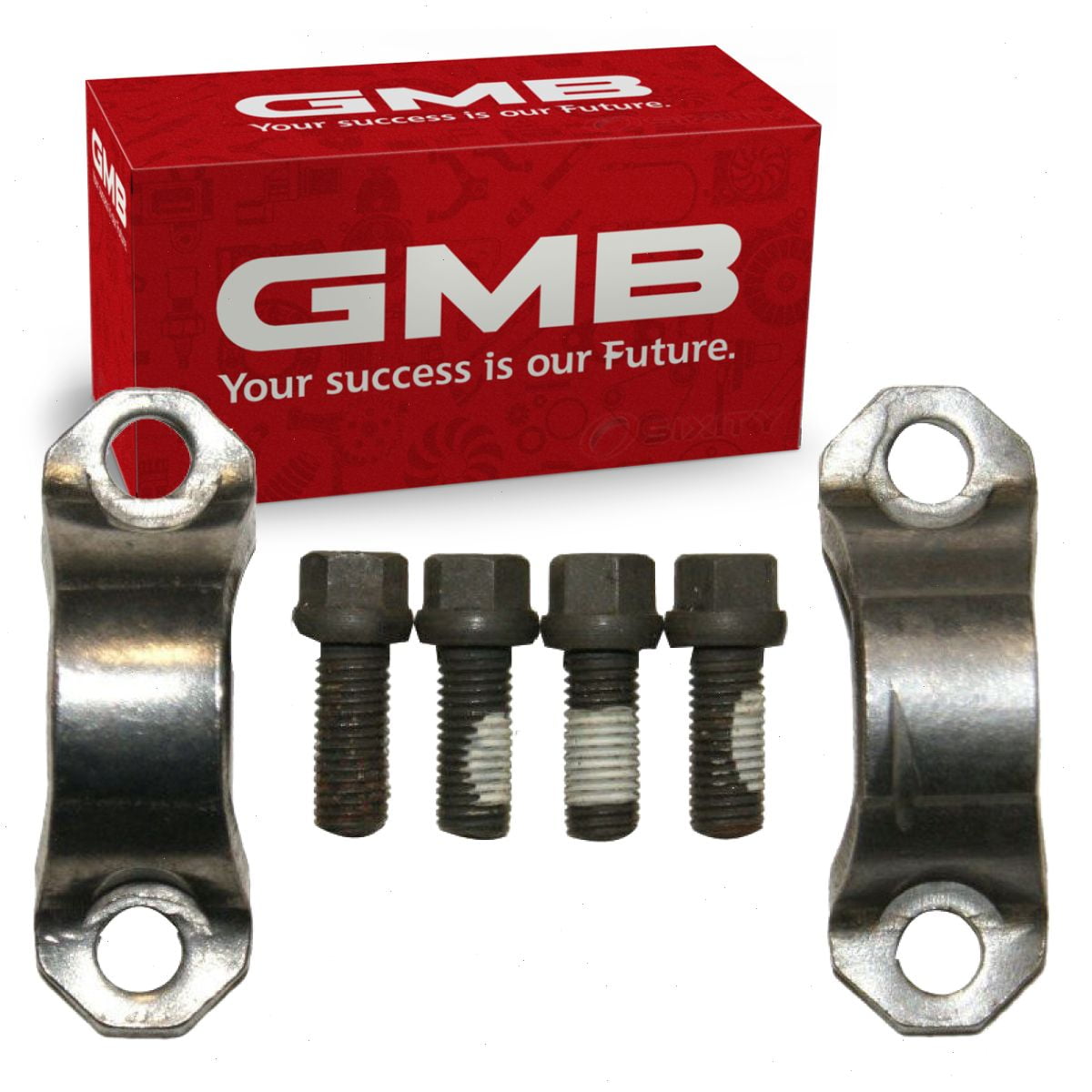 GMB Front Shaft Front Universal Joint Strap Kit compatible with Ford ...