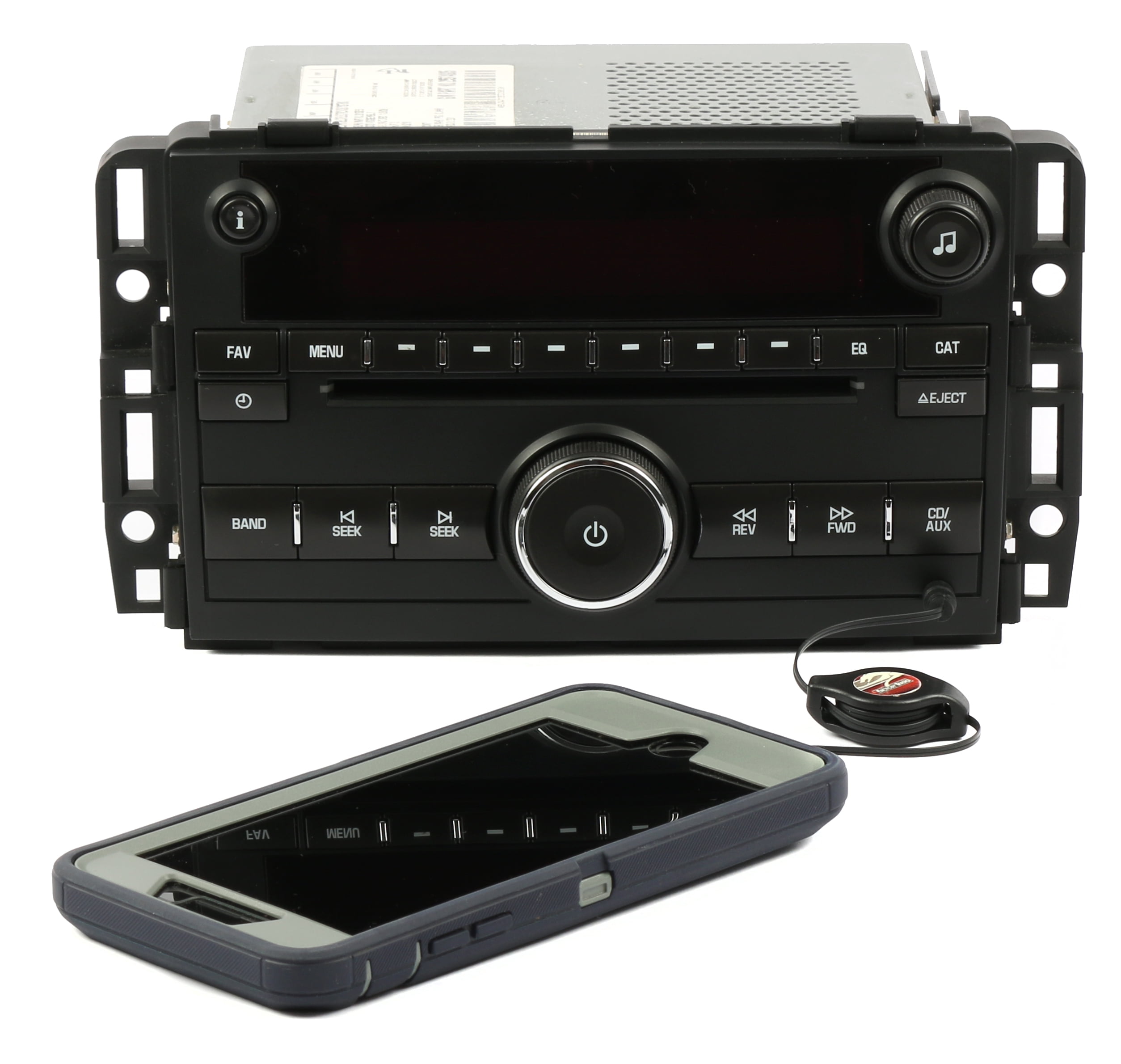 Restored GMC Acadia 2009-2011 Radio AMFM mp3 CD w Aux Input 25941141 ...
