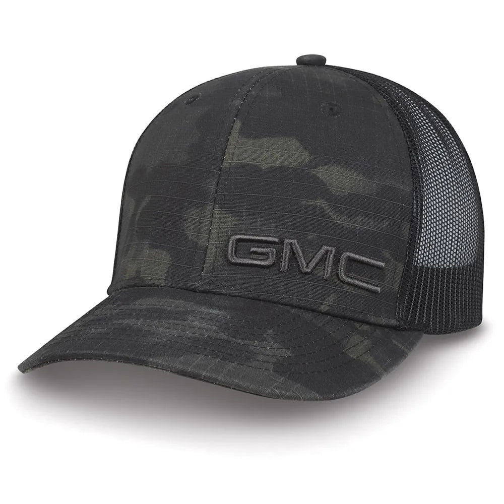 GMC Black Multicam® Mesh Hat - Walmart.com