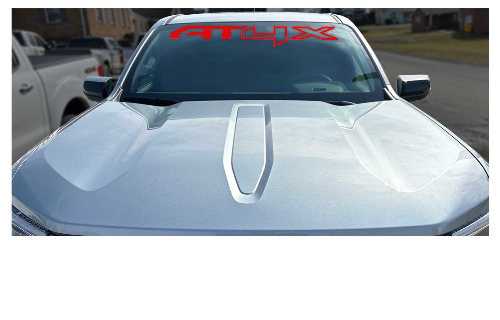 GMC Canyon Red AT4X Windshield Banner Decal 2023-2025 GM Licensed ...