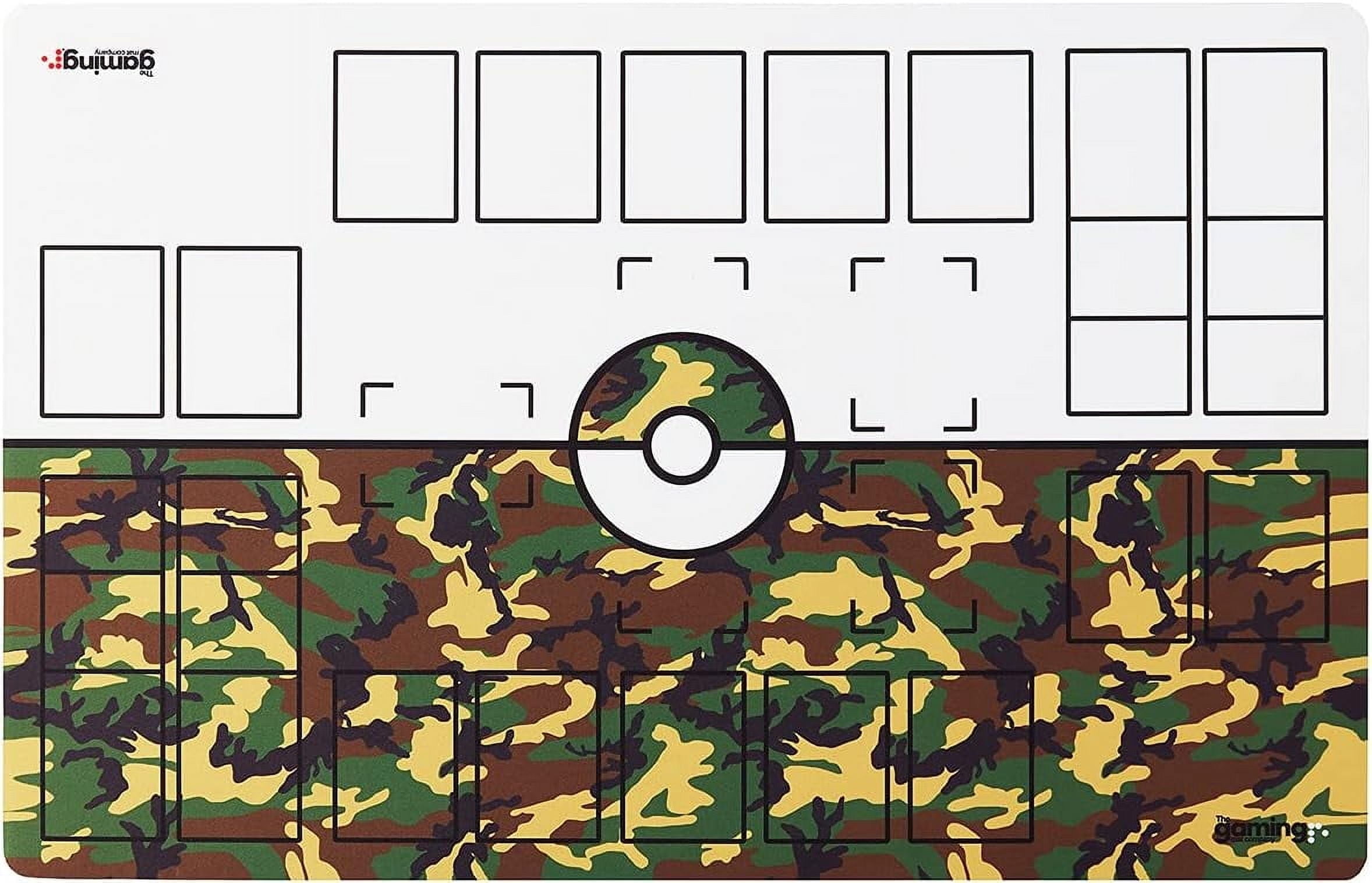 GMC Deluxe 2 Player Camouflage Gaming Mat Compatible for Pokemon ...