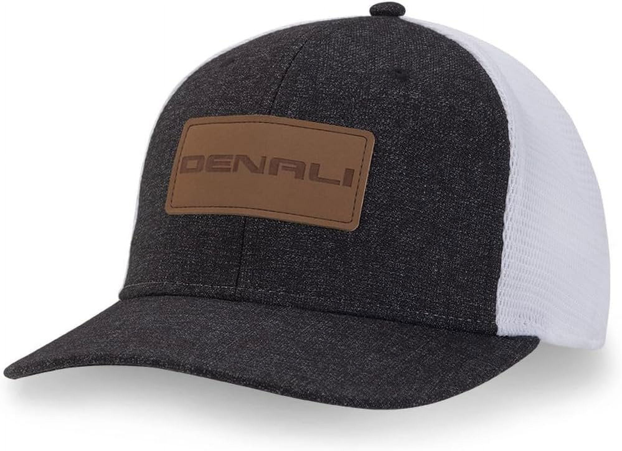 GMC Denali Crosshatch Hat - Structured Cap w/Faux Leather Patch ...