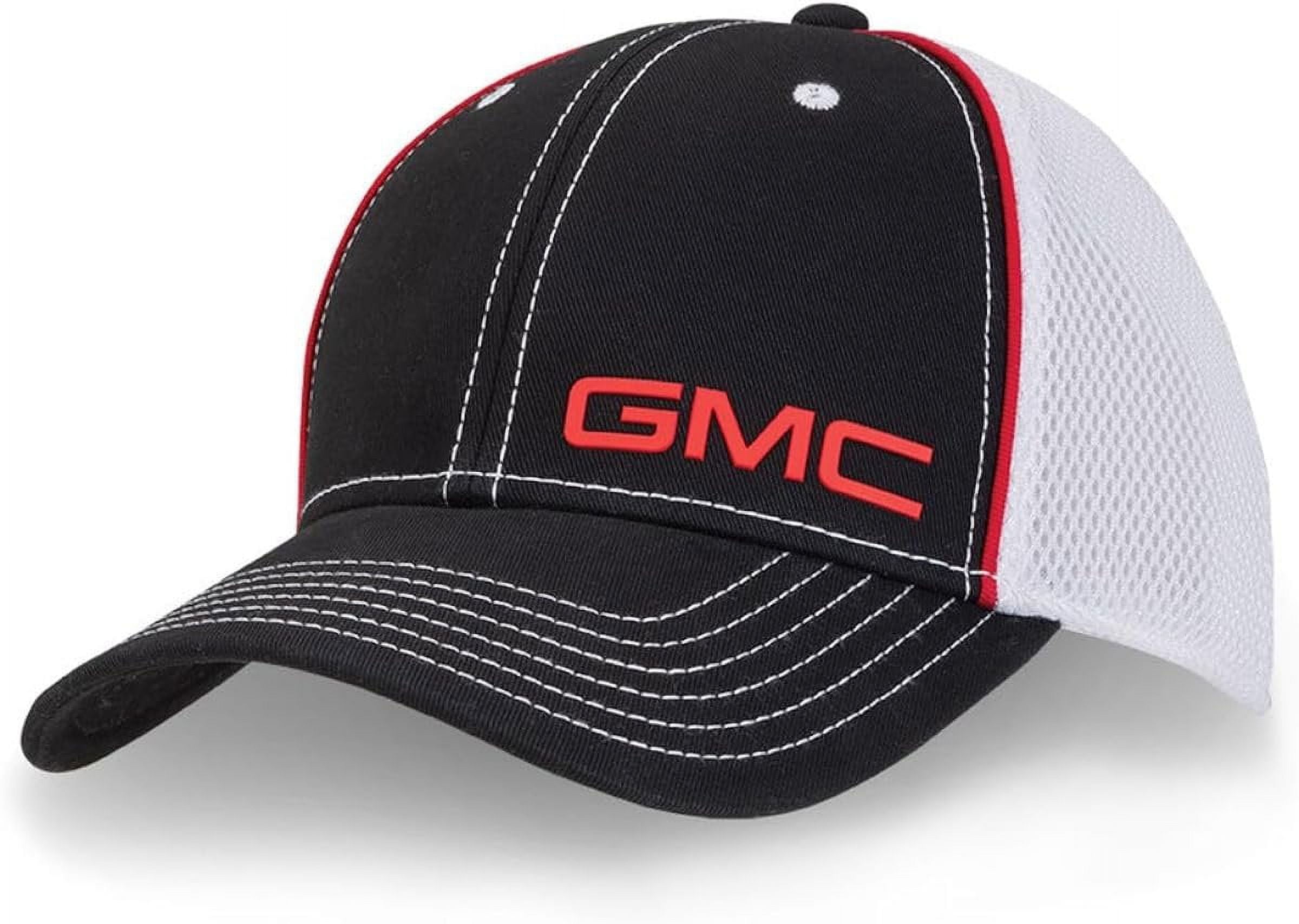 GMC Double Layer Mesh Back Hat - Structured Low Profile Snapback Cap ...