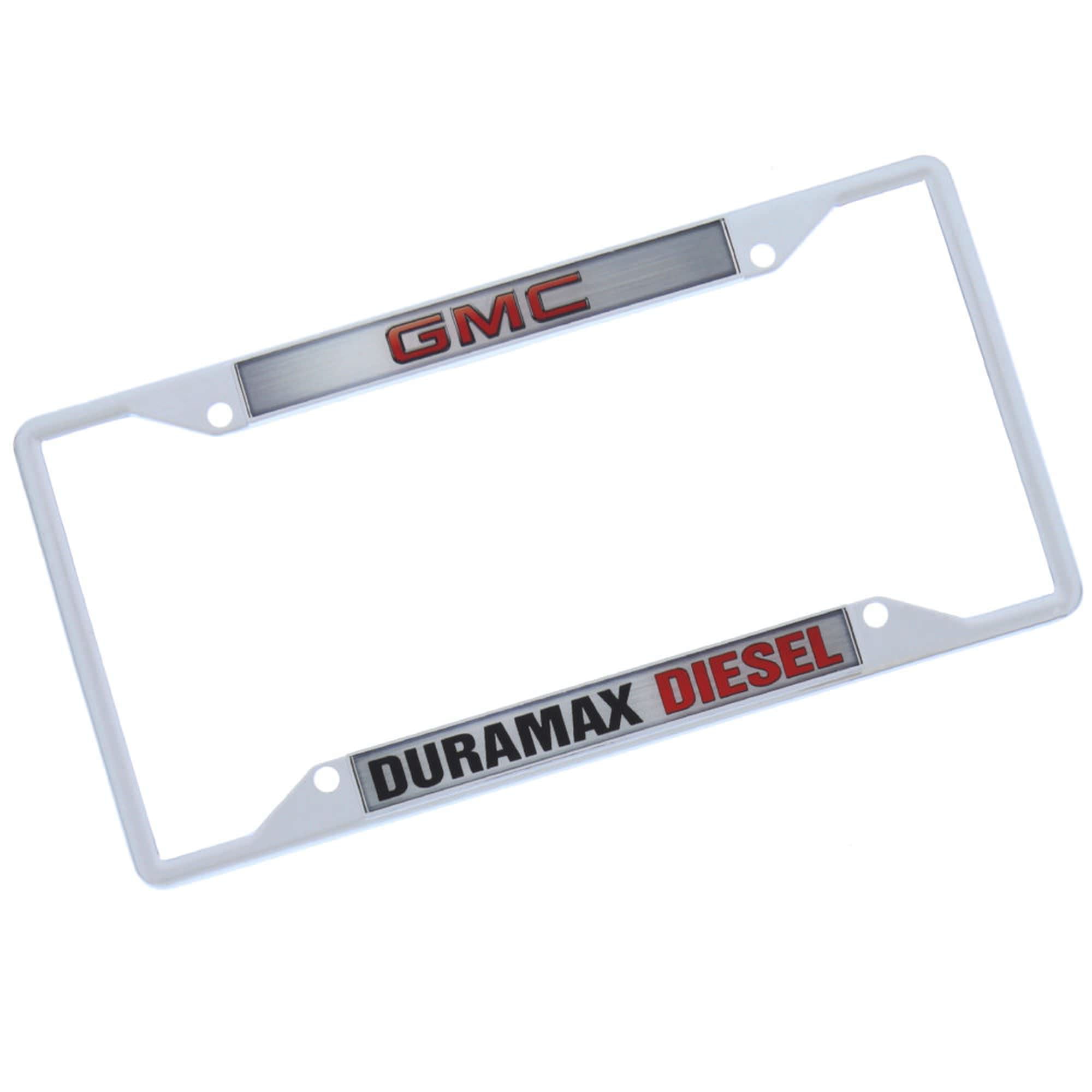 GMC Duramax Diesel Logo License Plate Frame (Chrome) - Walmart.com