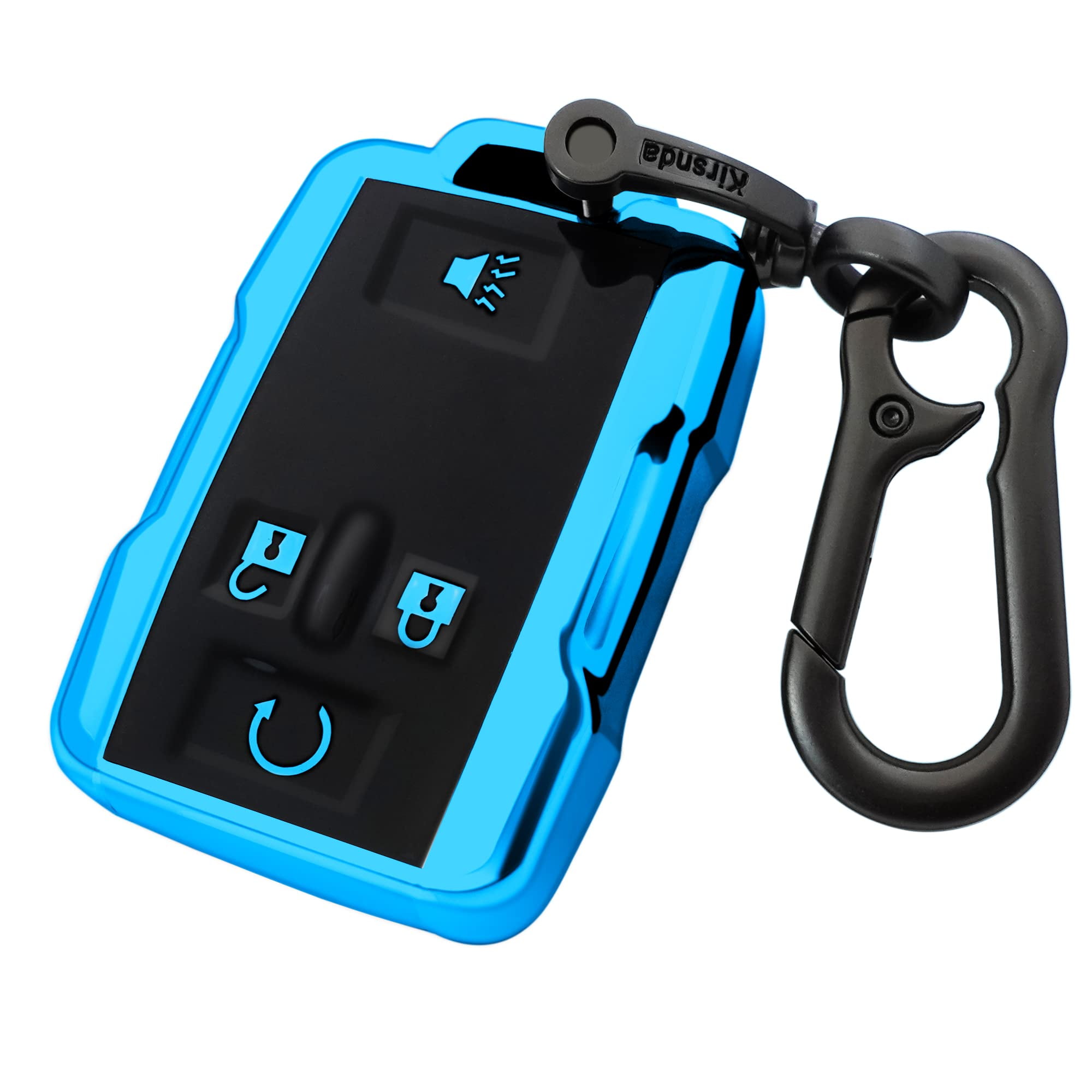 for GMC Key fob Cover case with Keychain,Soft TPU Key Shell/Skin,4 ...