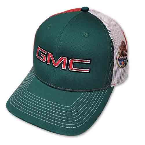 GMC Mexican Flag Mesh Trucker Hat - Adult Size - Walmart.com