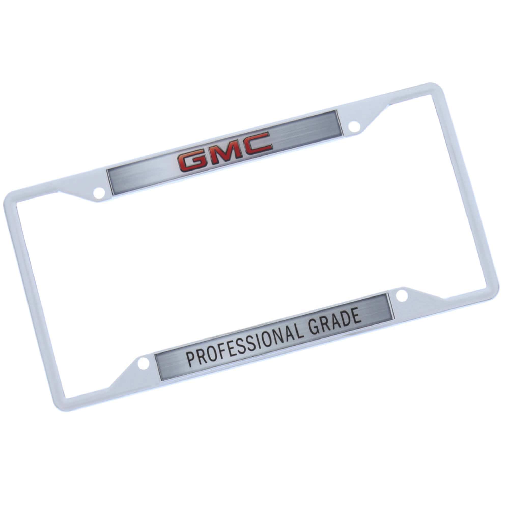 GMC Professional Grade License Plate Frame (Black) - Walmart.com