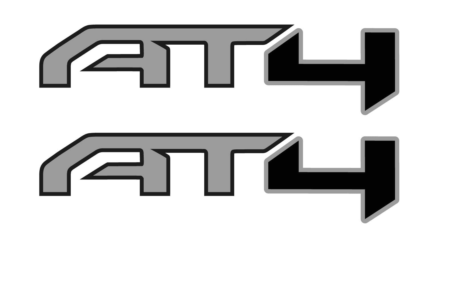 GMC SIERRA AT4 Bedside Decals 2019-2025 Set of 2 - GM License - Walmart.com