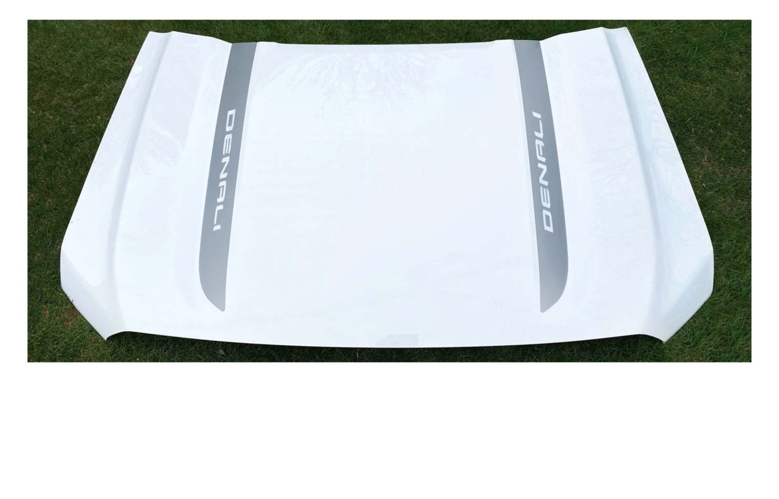 GMC SIERRA Silver DENALI Hood Decals 2019-2025 Set of 2 - GM License ...