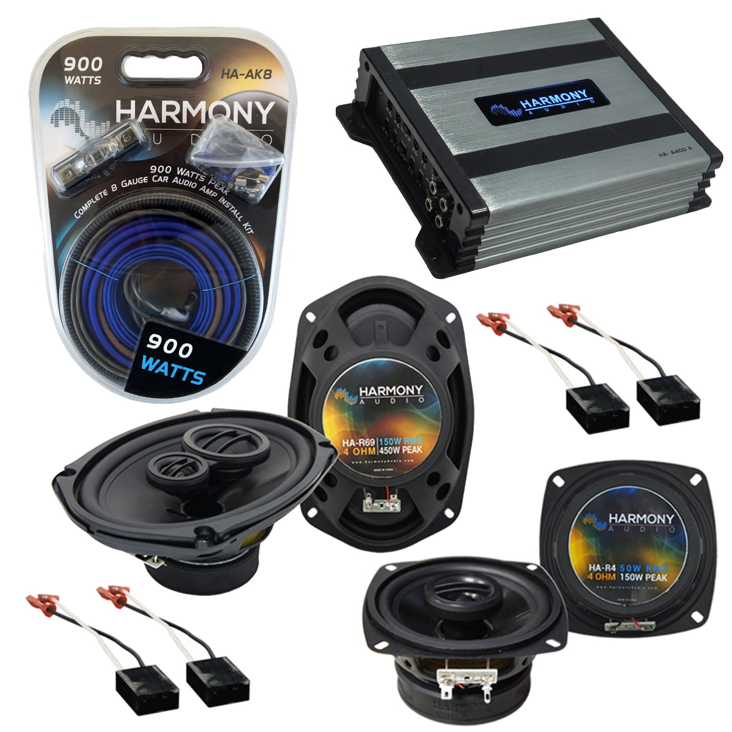 GMC Safari Mini Van 1991-1995 OEM Speaker Upgrade Harmony Speakers HA ...