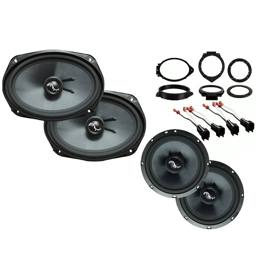 GMC Sierra 1500 Crew Cab 2014-2018 Premium Speaker Upgrade Harmony C69 ...
