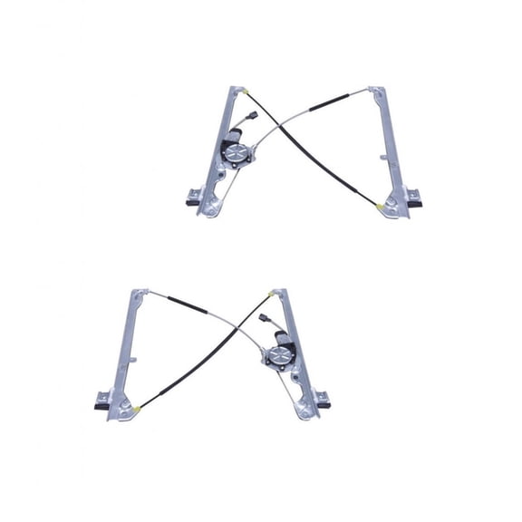 For Chevy Impala Window Regulator Assembly 2000-2005 Driver Side | Front | Power | Cable Type ...