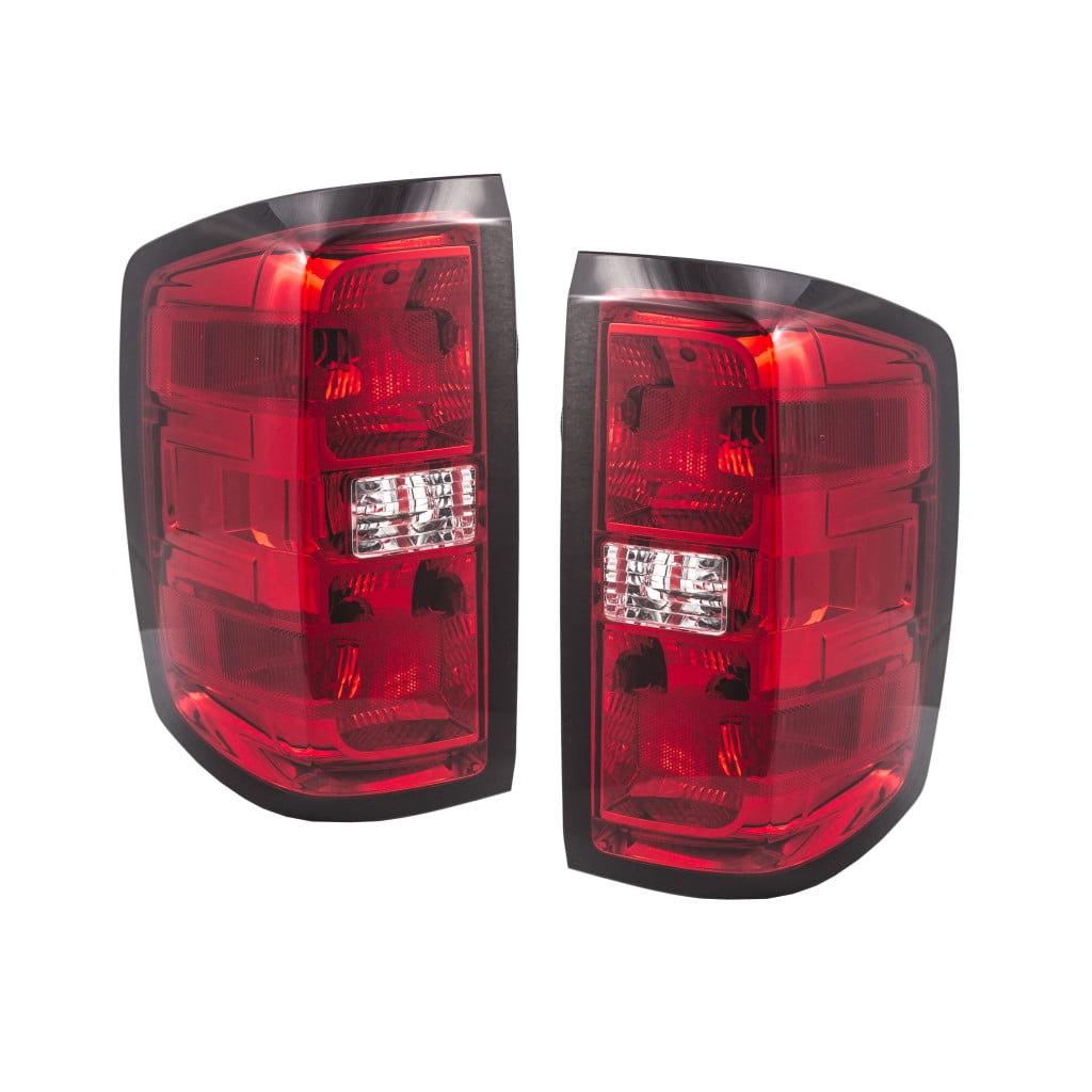 For GMC Sierra 2015 Tail Light Driver and Passenger Side | Pair | Dual ...