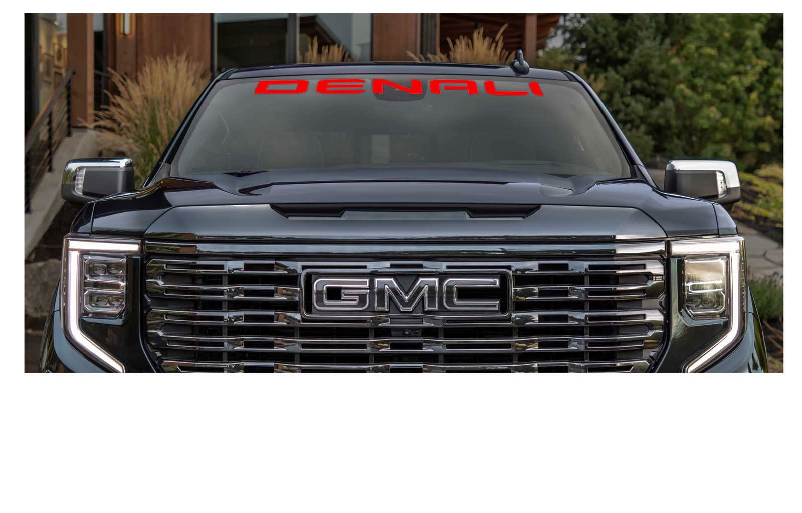 GMC Sierra Red Denali Windshield Banner Decal 2019-2026 GM Licensed ...