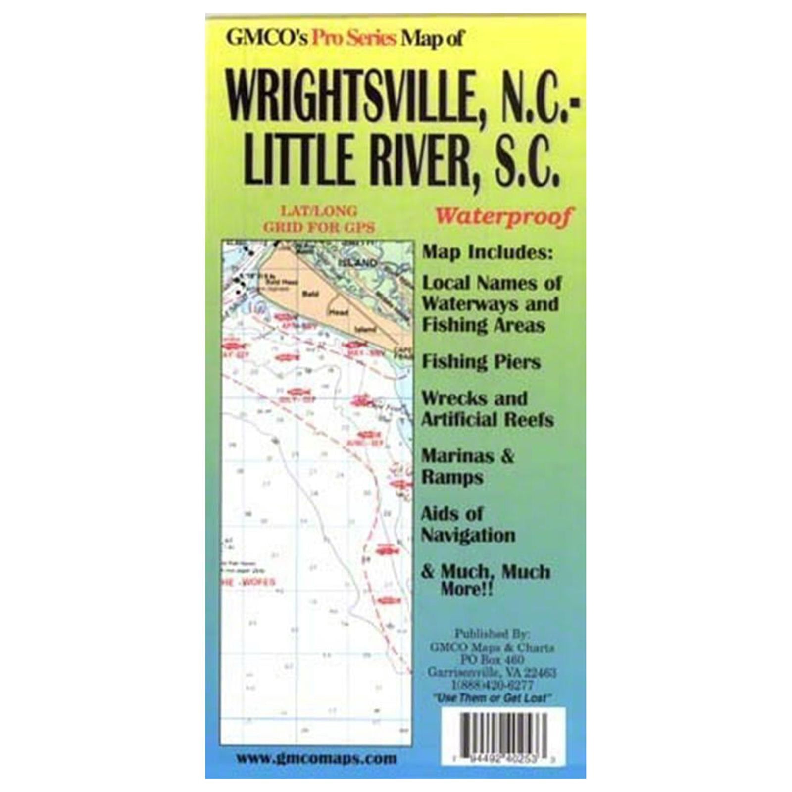 GMCO 40203PS Wrightsville Beach Map Pro Series GPS/Folded - Walmart.com
