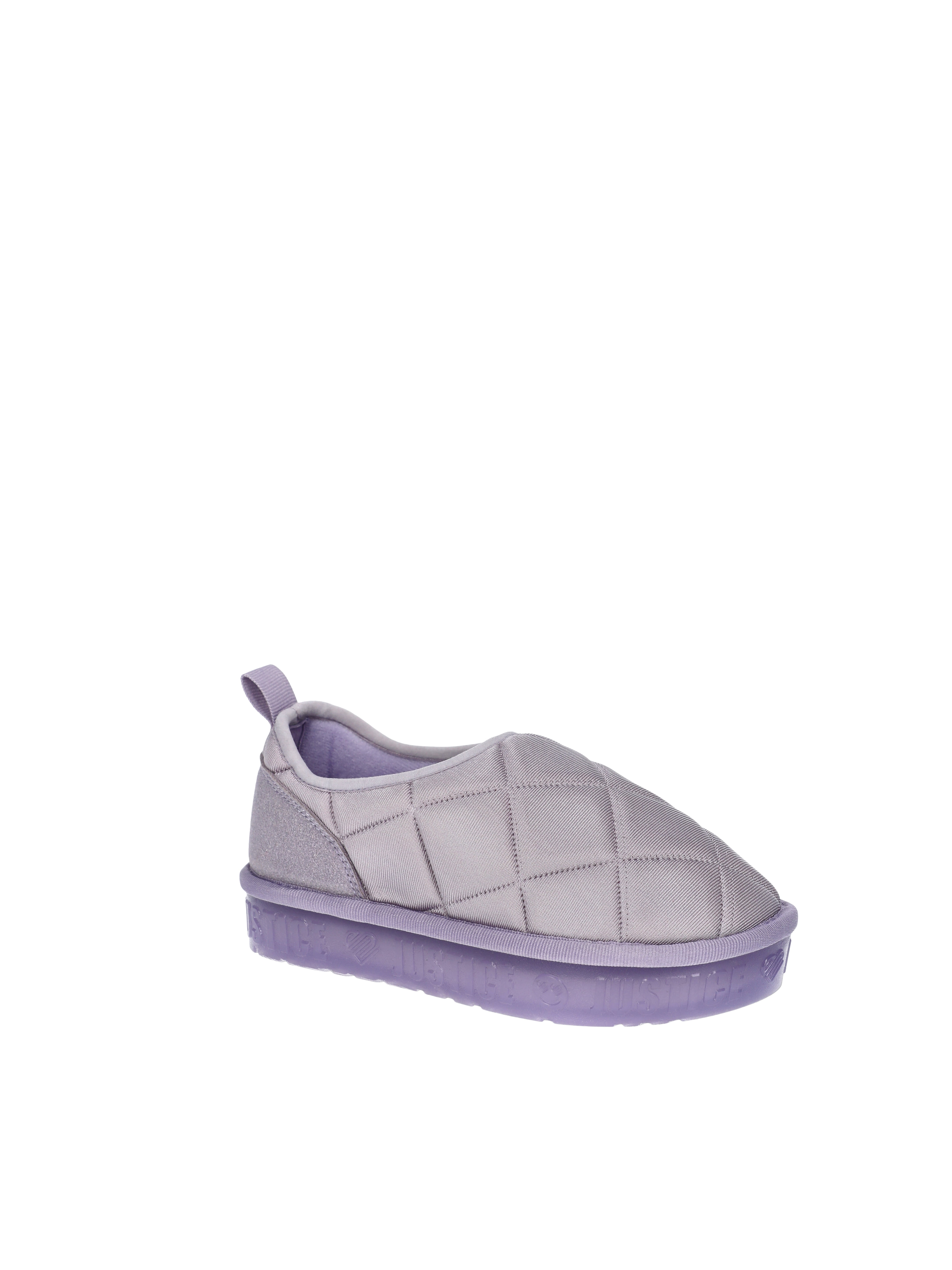 Justice Little and Big Girls' Quilted Platform Clogs - Walmart.com