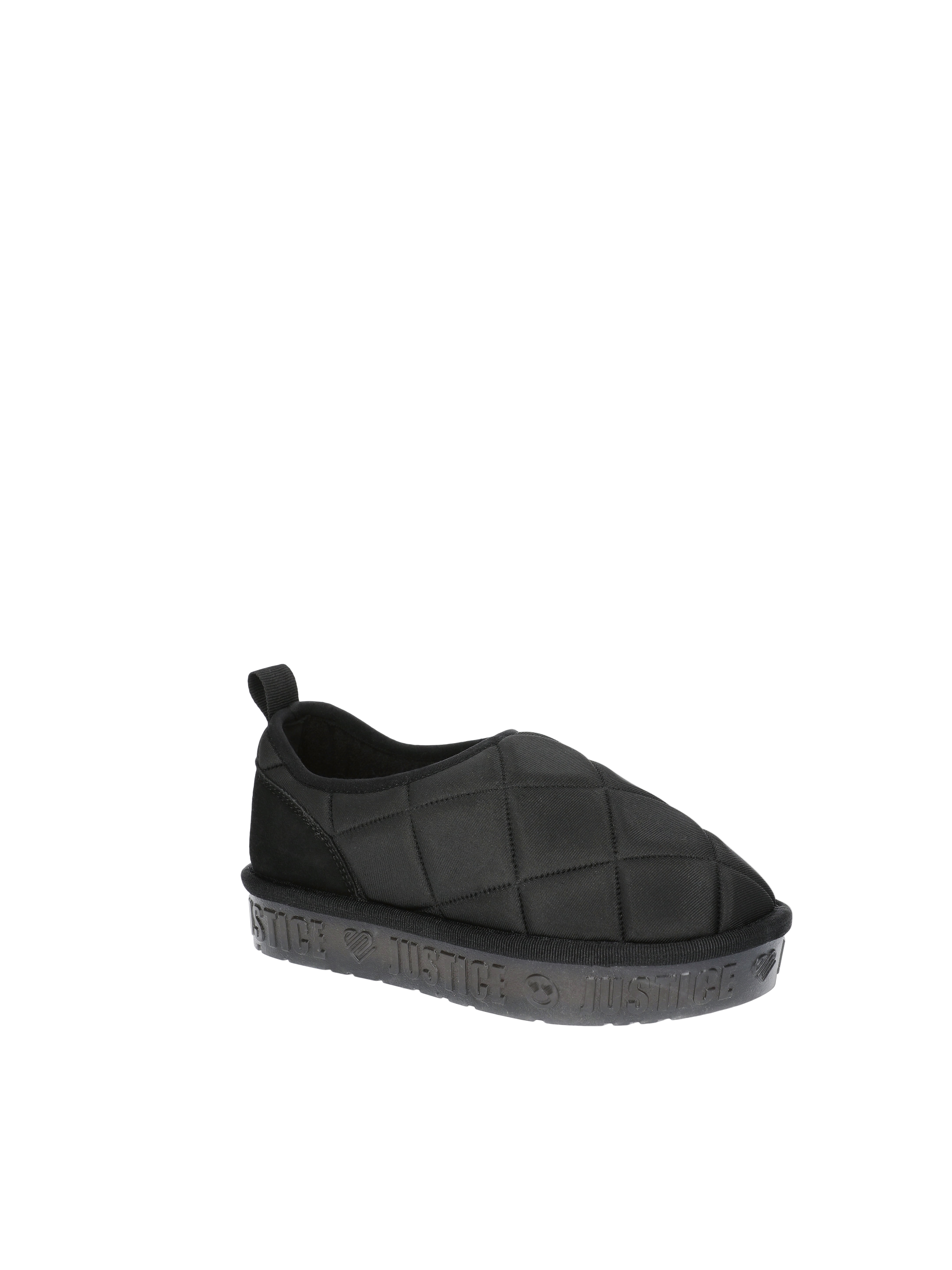 Justice Little and Big Girls' Quilted Platform Clogs - Walmart.com