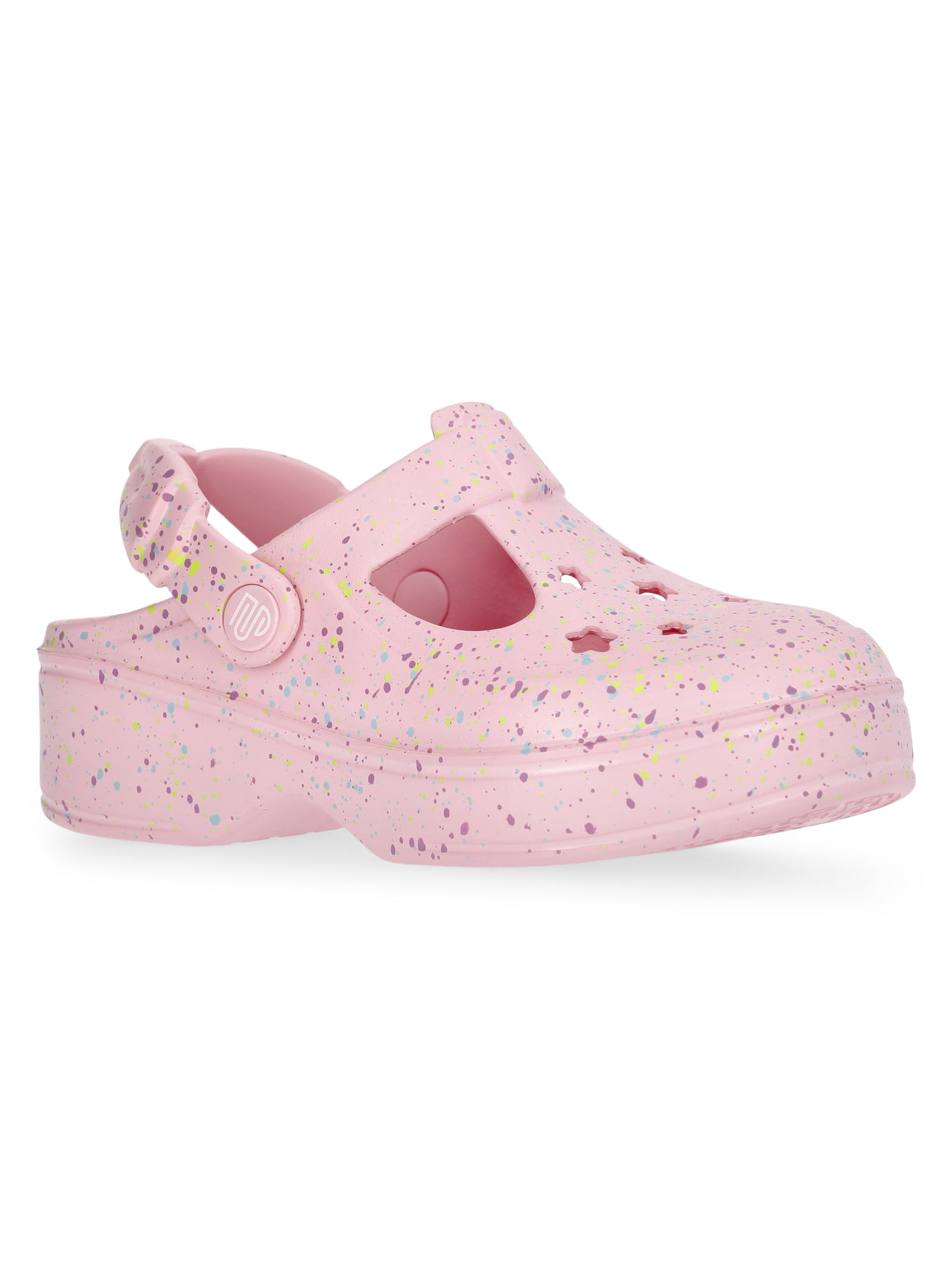 Justice Little and Big Girls Bow Clogs - Walmart.com