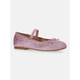 Wonder Nation Little and Big Girls Bow Ballet Dress Shoes - Walmart.com