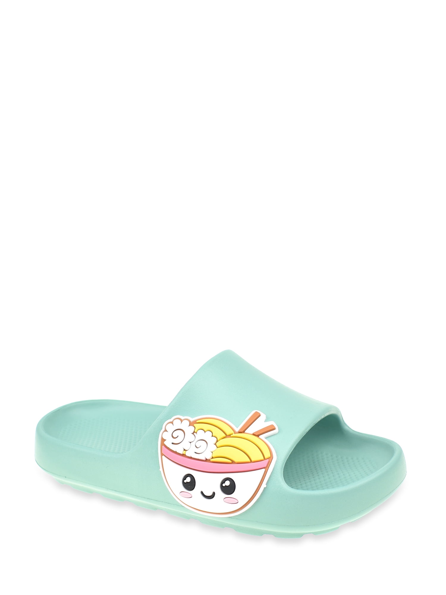 Wonder Nation Little Girl And Big Girl Icon Eva Slide Sandals - Walmart.com