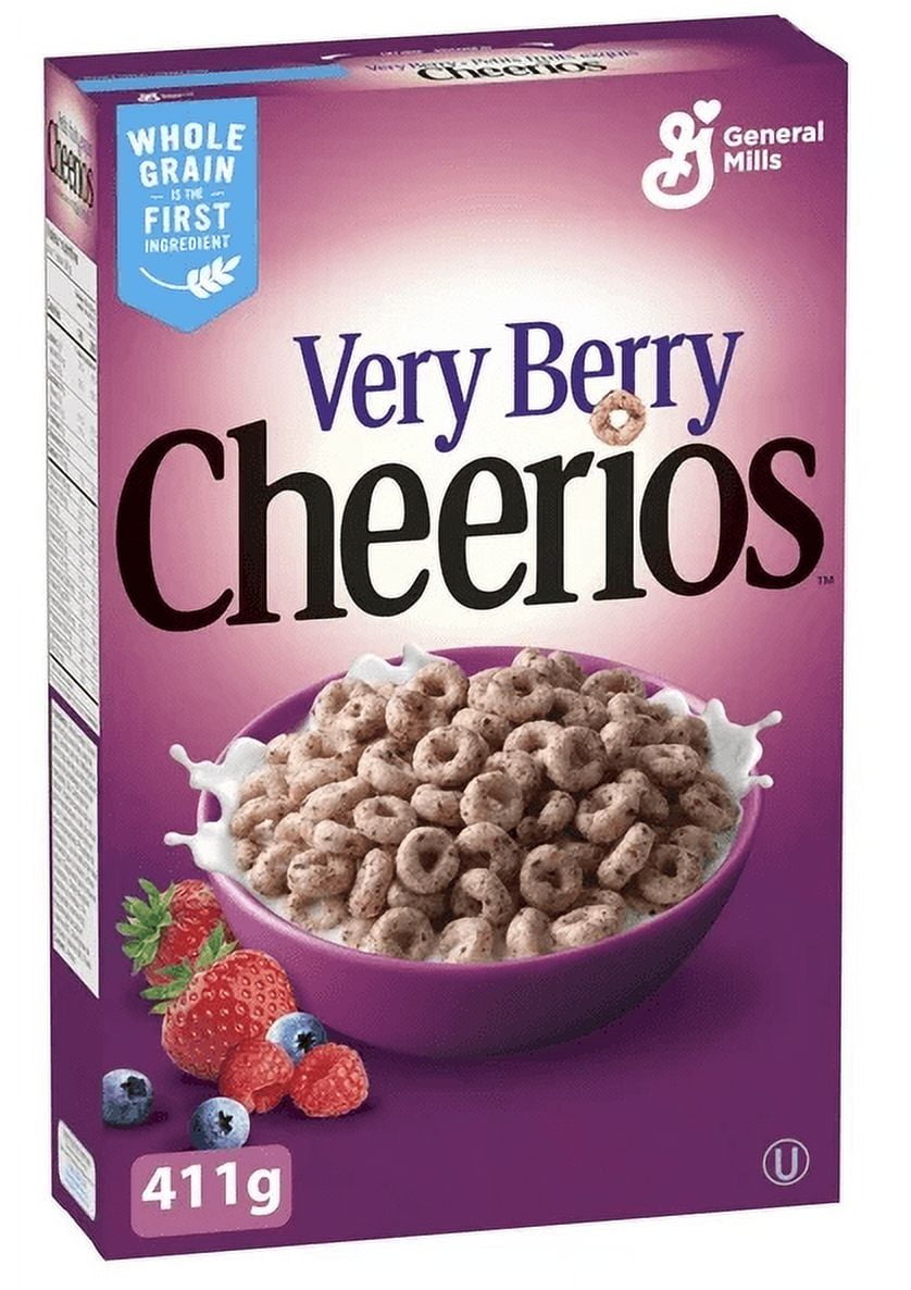 GMI VERY BERRY CHEERIOS 411G - Walmart.com