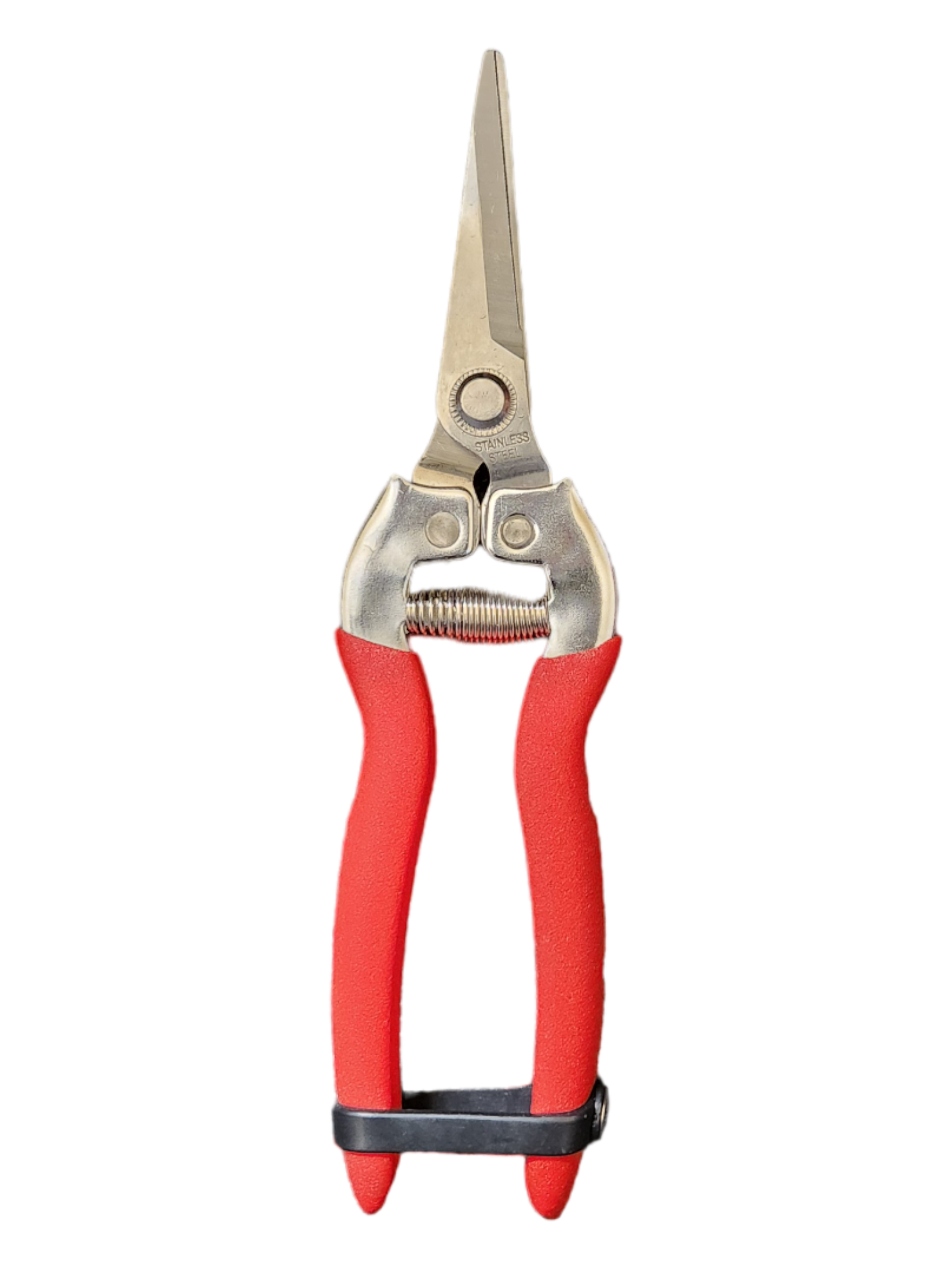 GMI stainless steel long curved snip / shear 7.5in long with texturize ...