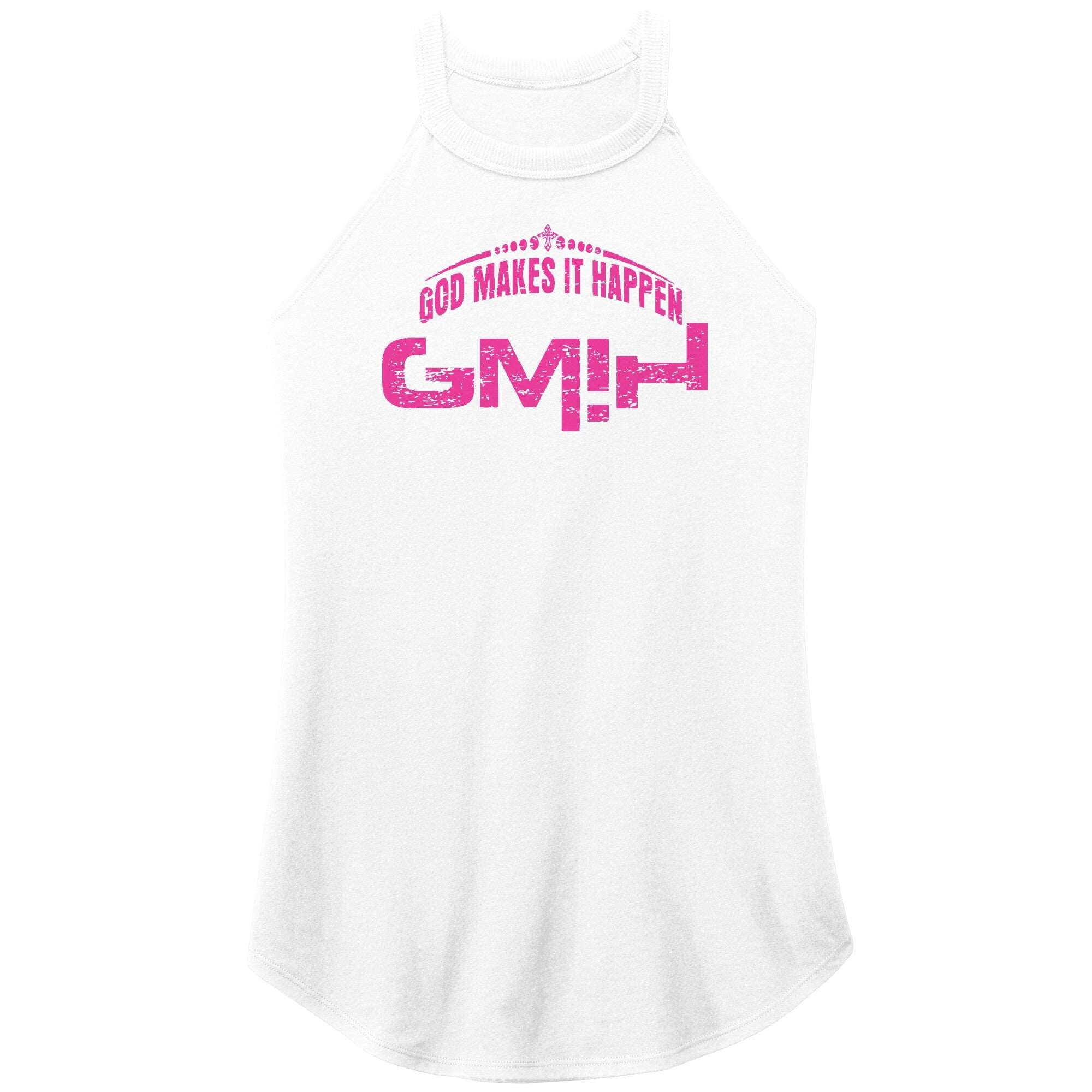 GMIH Tank White and Pink - Walmart.com