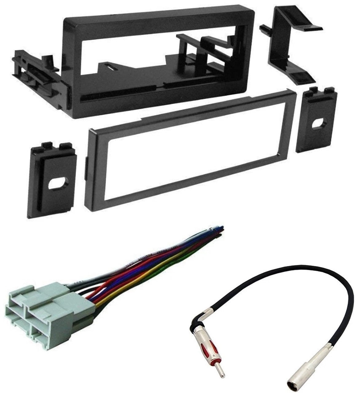 GMK345 Single DIN Dash Kit Fit 1999-2002 Chevy Silverado 1500/2500 ...