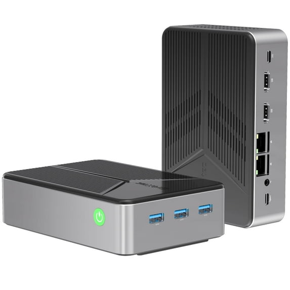 GMKtec Mini PC NAS, Intel N150 Dual Boot, Win 11 Pro Linux Desktop ...