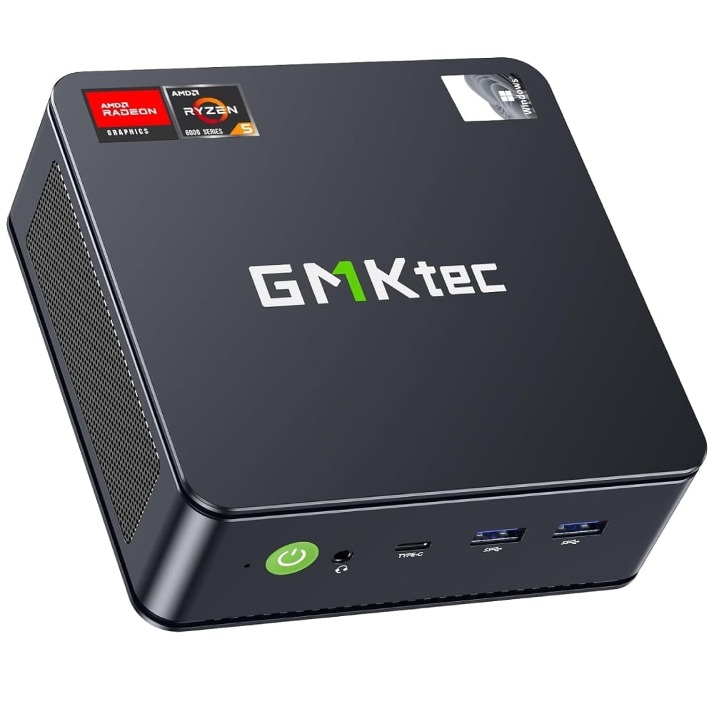 GMKtec Nucbox M6 Gaming Mini PC AMD Ryzen 5-6600H, 32GB(16GBx2) DDR5 ...