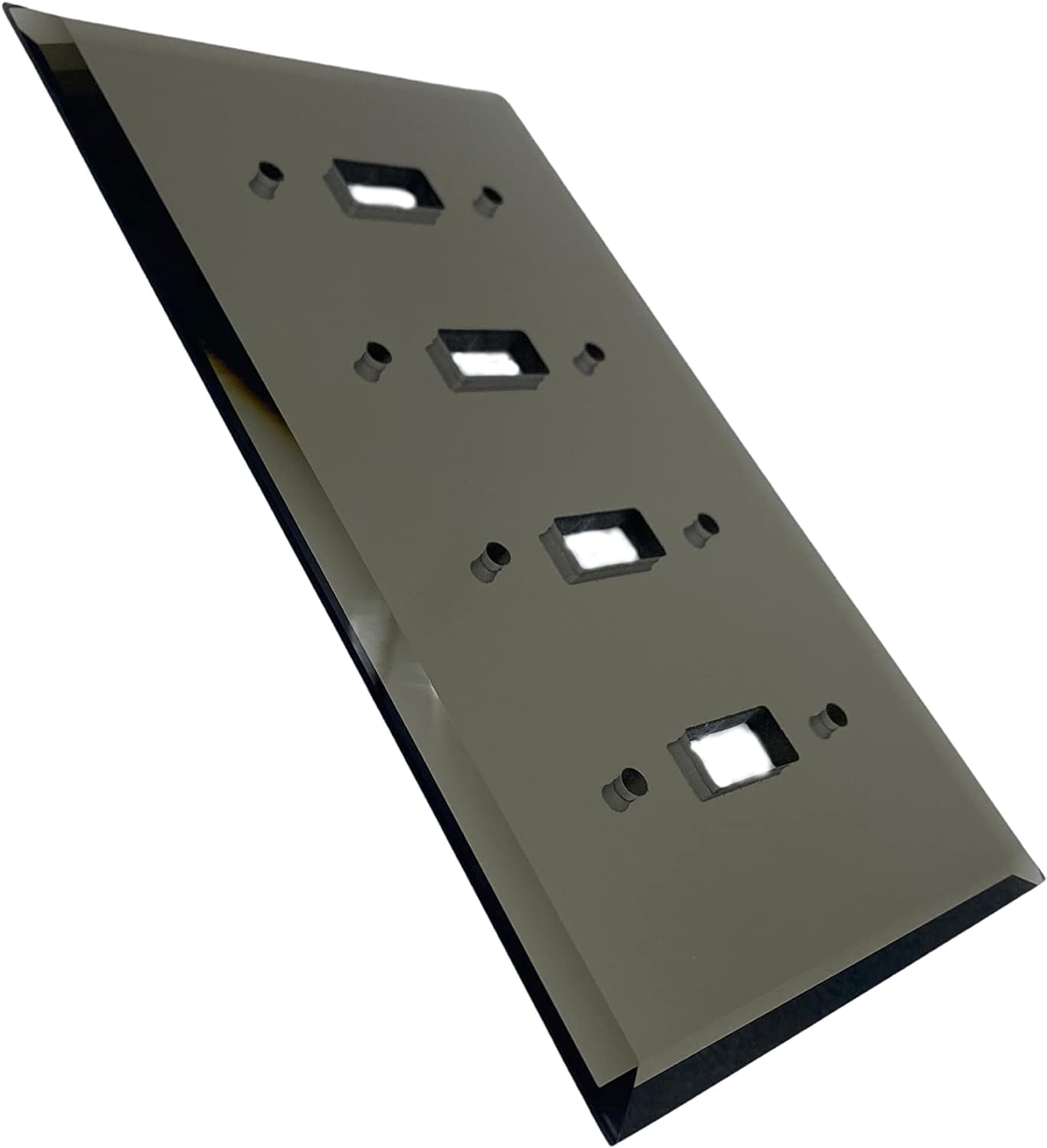 GMP11B Bronze Quad Toggle Glass Mirror Plate - Walmart.com