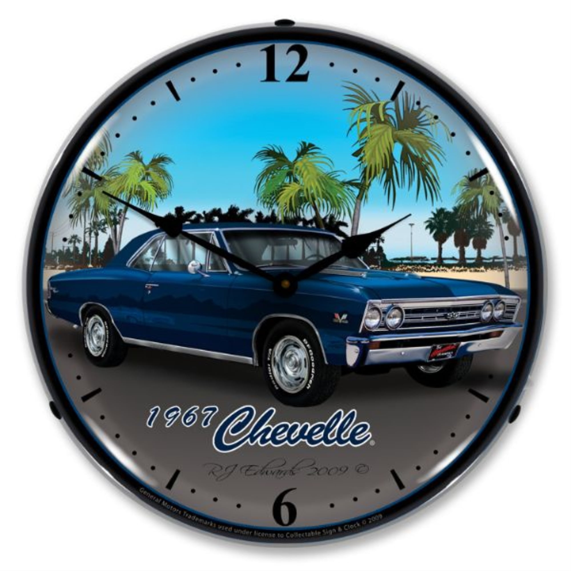 GMRE903202 1967 Chevelle clock - Made in USA - Walmart.com