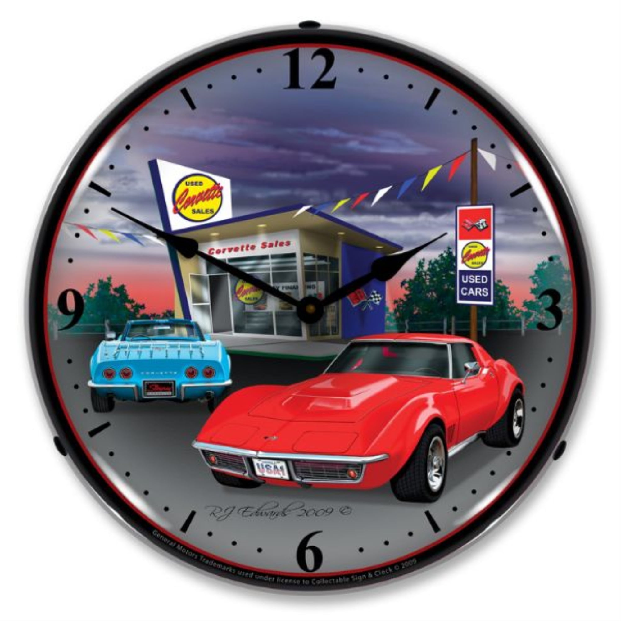 GMRE903203 1968 Corvette clock - Made in USA - Walmart.com