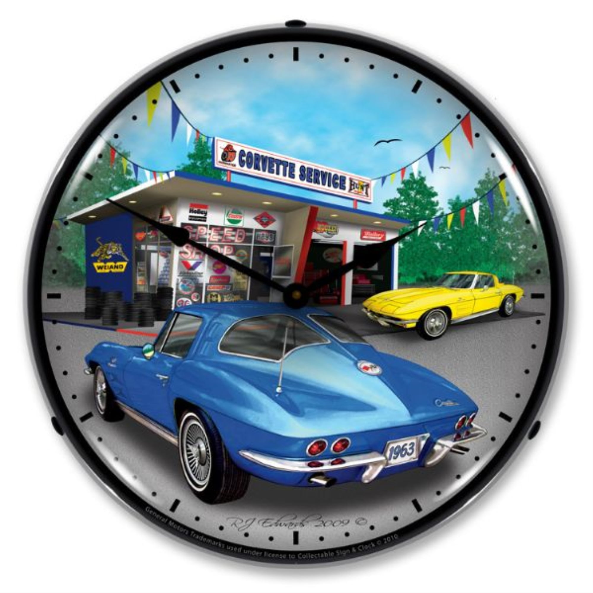 GMRE911230 1963 Corvette clock - Made in USA - Walmart.com