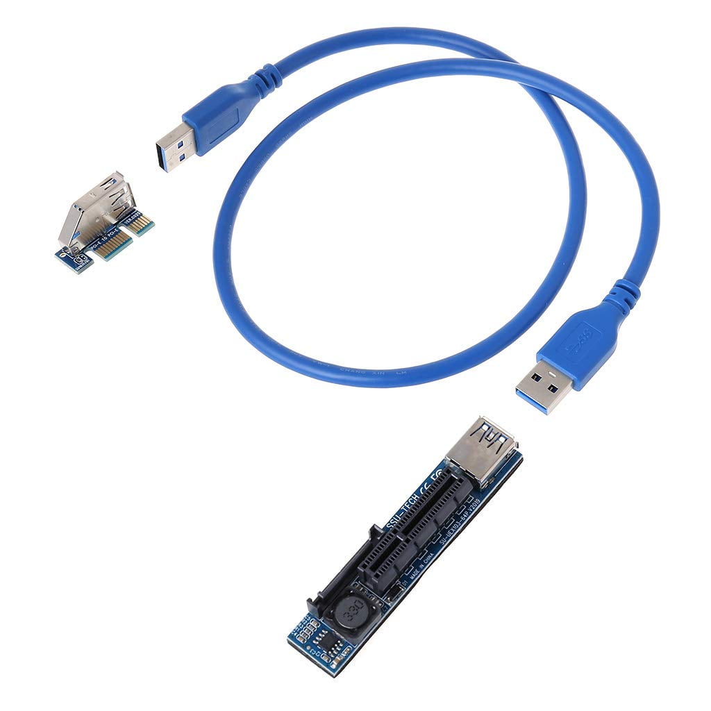 GMSP Add-on Card PCI RRF12 Express USB 3.0 Adapter Raiser Extender,PCIE ...