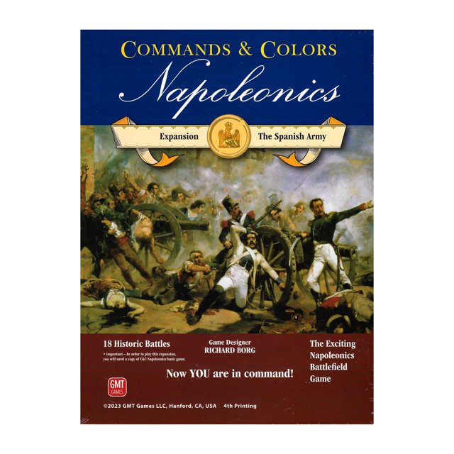 GMT Games: Commands & Colors Napoleonics Expansion - The Spanish Army ...