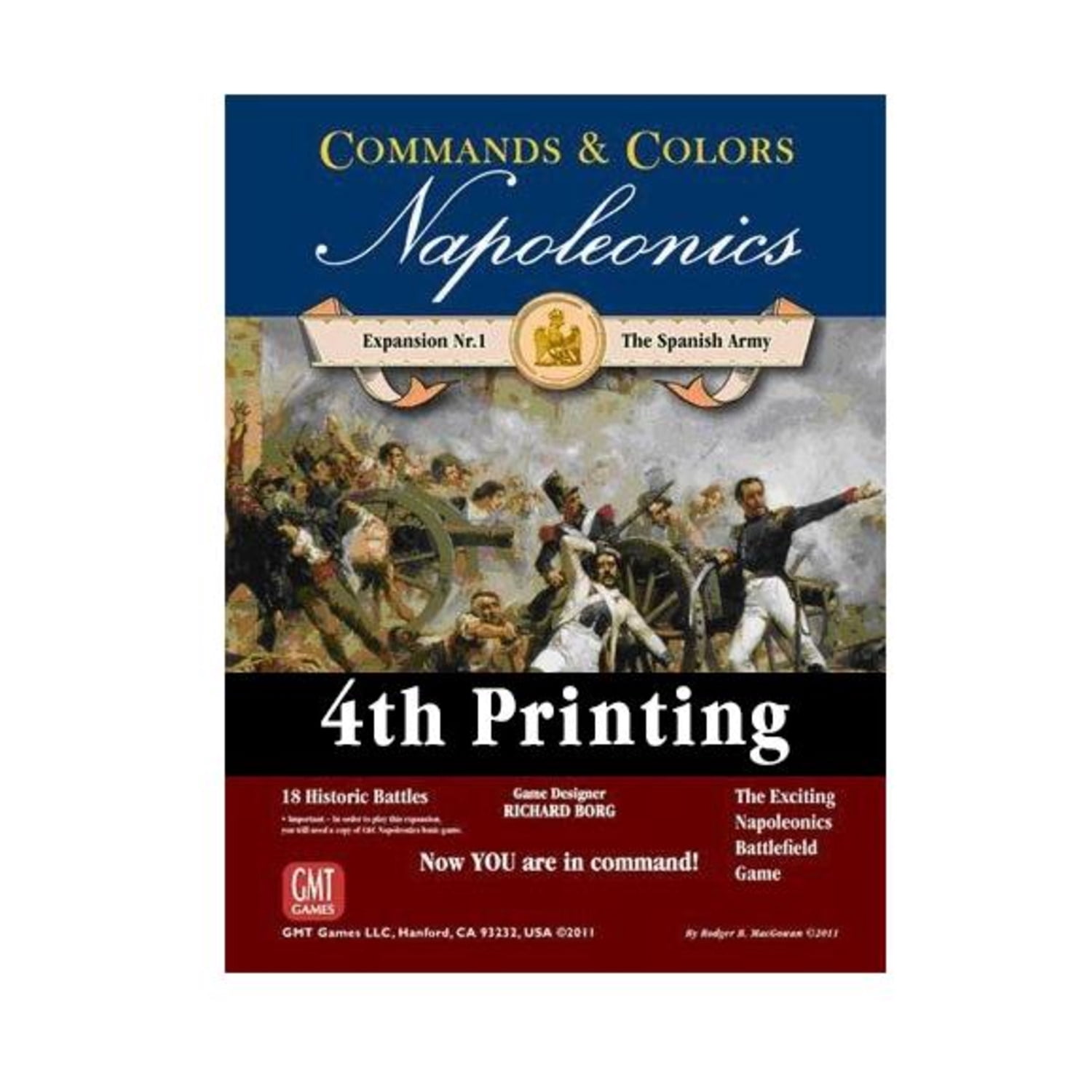 GMT Games: Commands & Colors Napoleonics Expansion - The Spanish Army ...