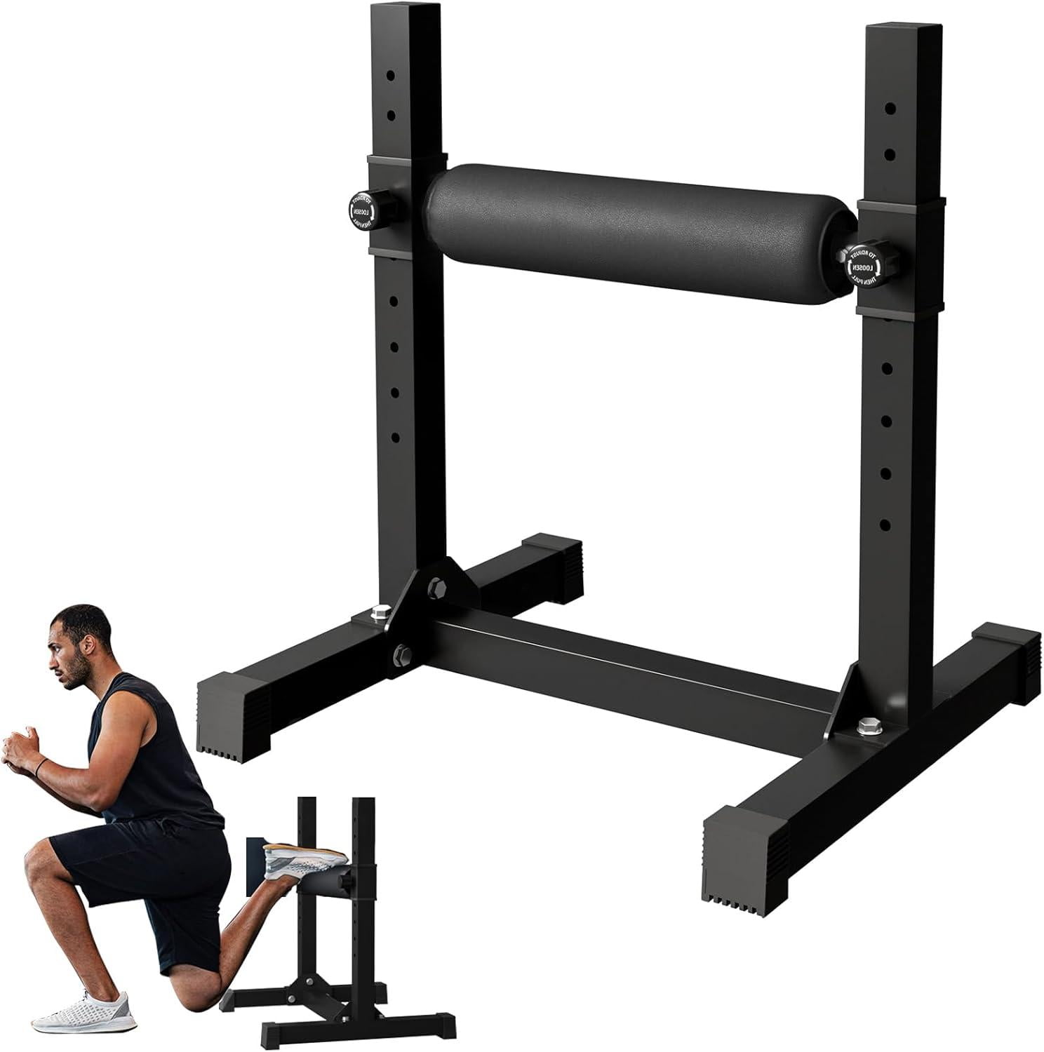 GMWD Bulgarian Split Squat Stand, Single Leg Squat Roller, Single Leg ...