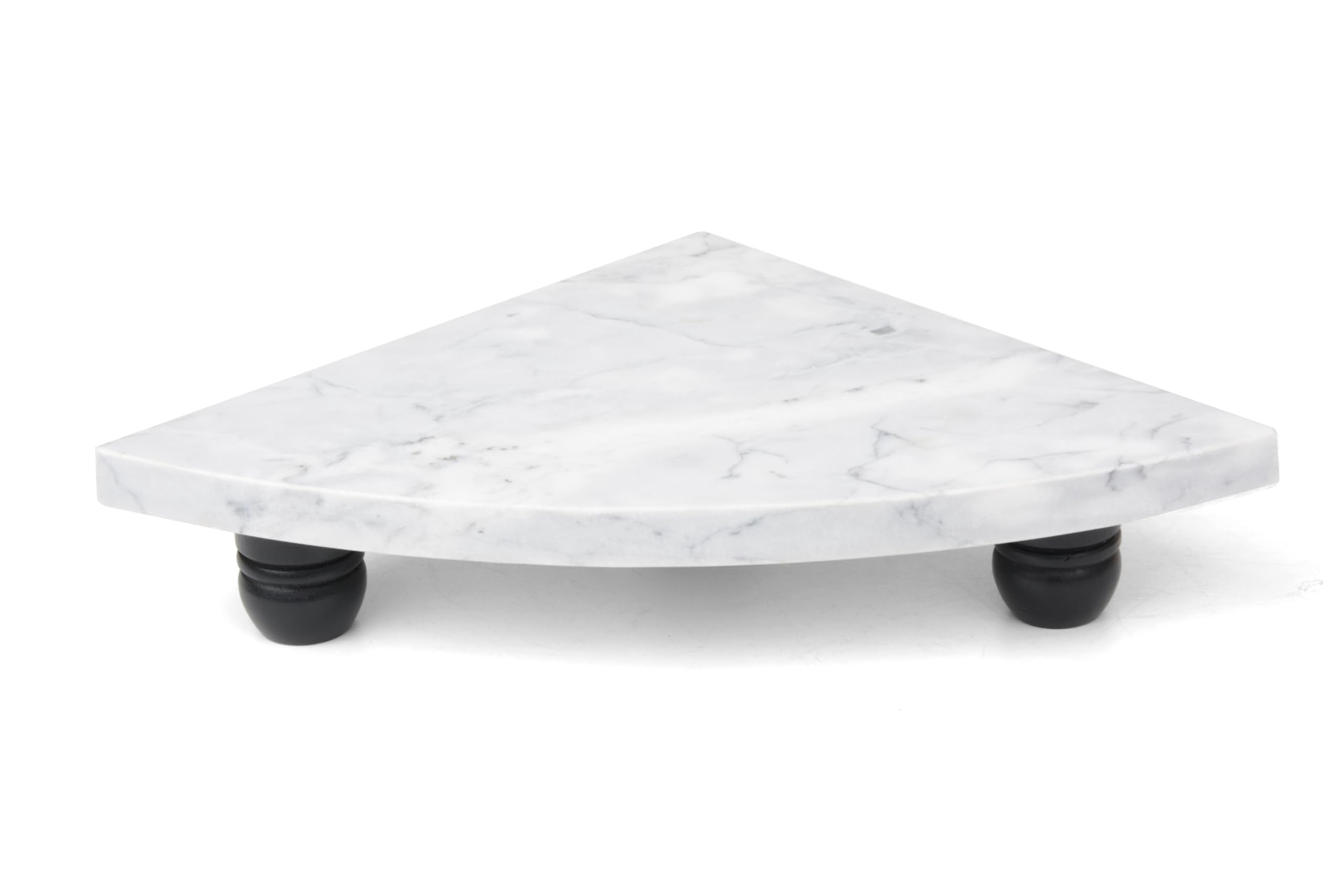GMYIAK Marble Riser Decor Pedestal Tray, Decorative Pedestal Stand for ...