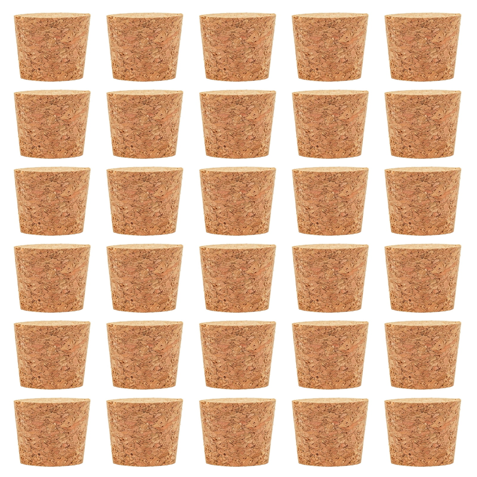 GMZW 30 Pack Size 16 Large Tapered Corks for Crafts, DIY Art Projects ...