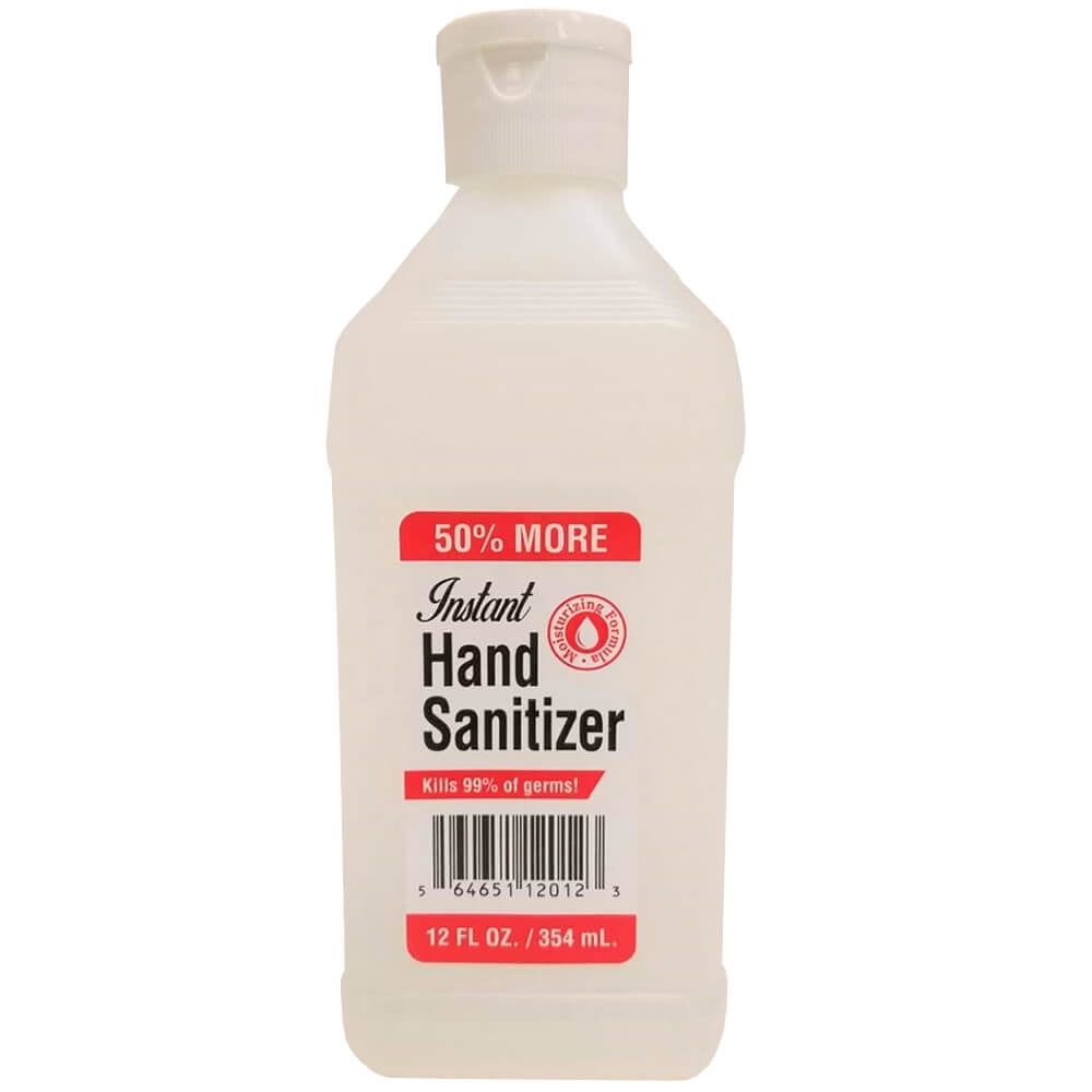GN1 12SAN-24 Unscented 12 oz. Bottle Gel Hand Sanitizer (24/Carton ...