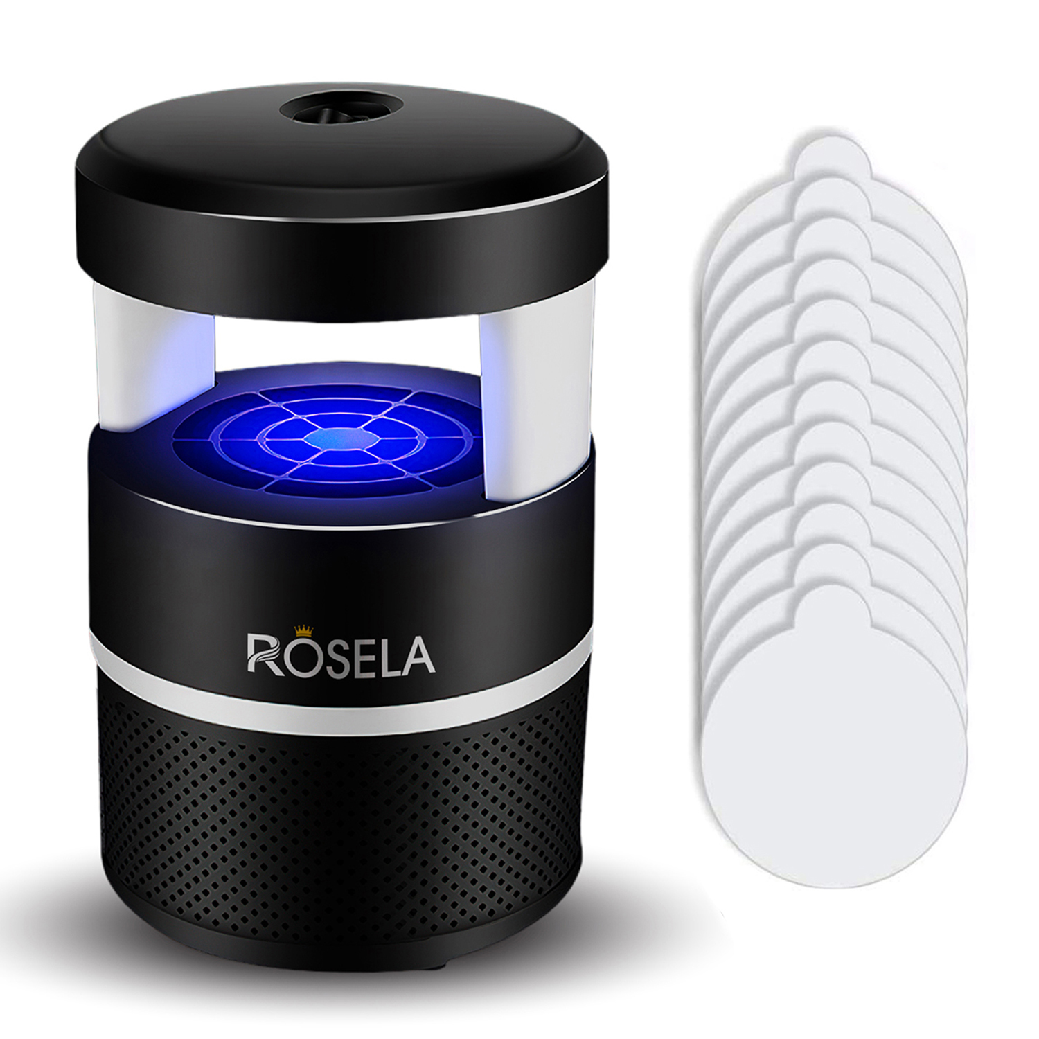 GNAT TRAPS FOR INDOORS - Flying Insect Killer – Blue Light Trap for ...