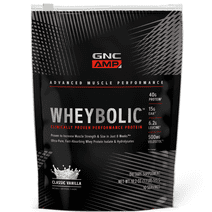 GNC AMP Wheybolic™ Ripped Protein Powder + Thermogenic, Classic Vanilla ...